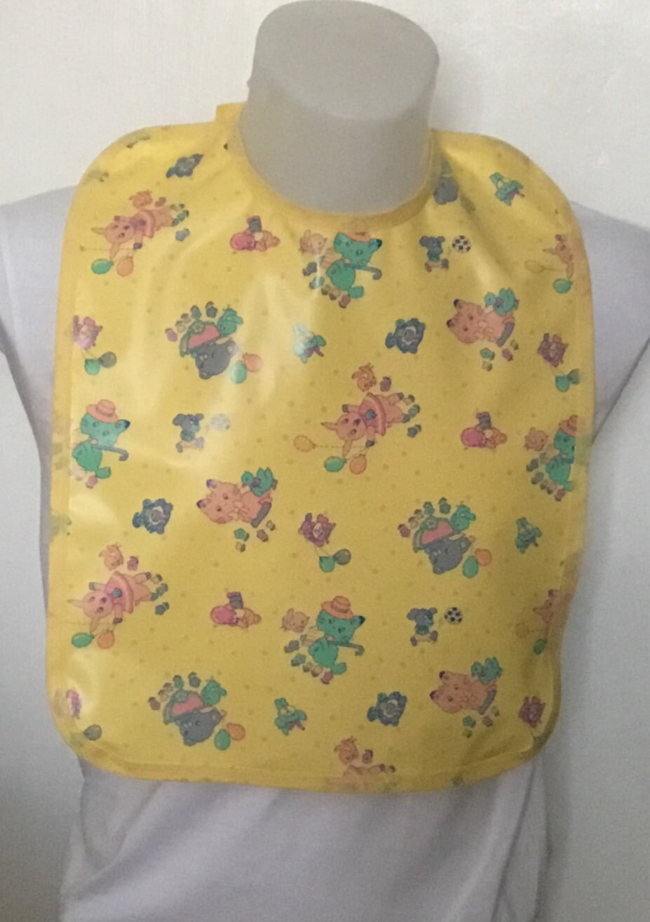 Plastic Bib Pvc Bib Adult Baby Bib Plastic Adult Baby Bib - Etsy UK