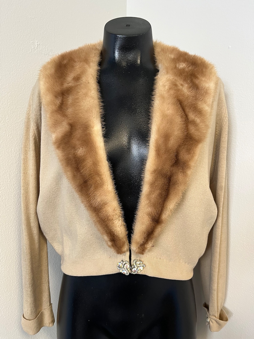 Vintage Women's Cashmere Cocktail Sweater - Etsy