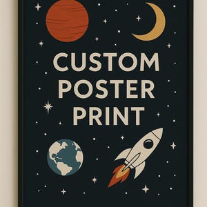 Custom Poster Print – Personalized Poster – Wedding Poster - Family ...