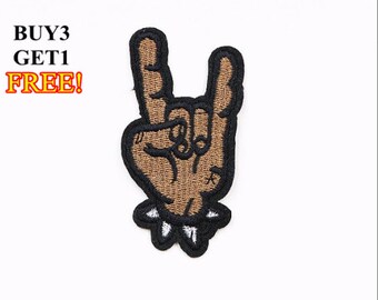 Rock finger sign | Etsy