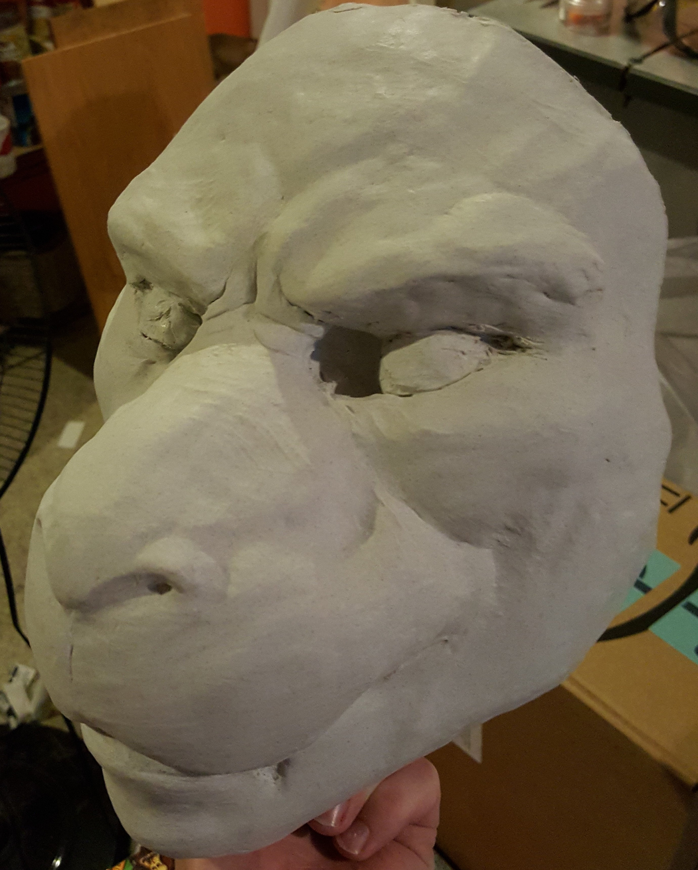 Feline Resin Fursuit Base Mask 1 | Etsy