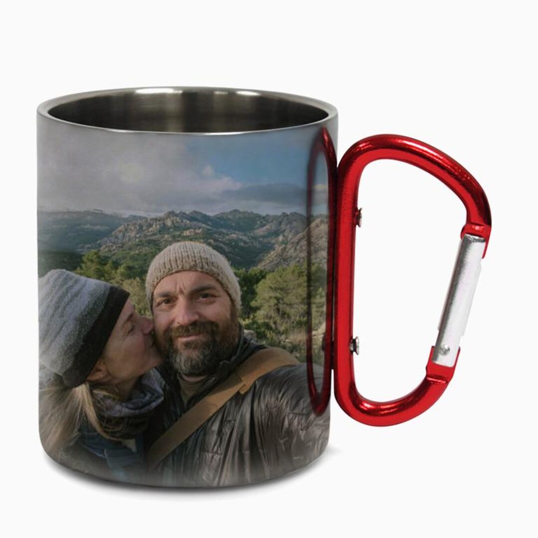 Personalised Camping Mugs, Couple Camping Mug Set, Anniversary Gift for ...