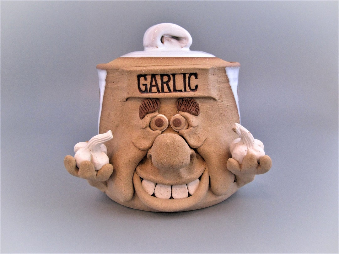 Handmade Ceramic Garlic Keeper - Etsy