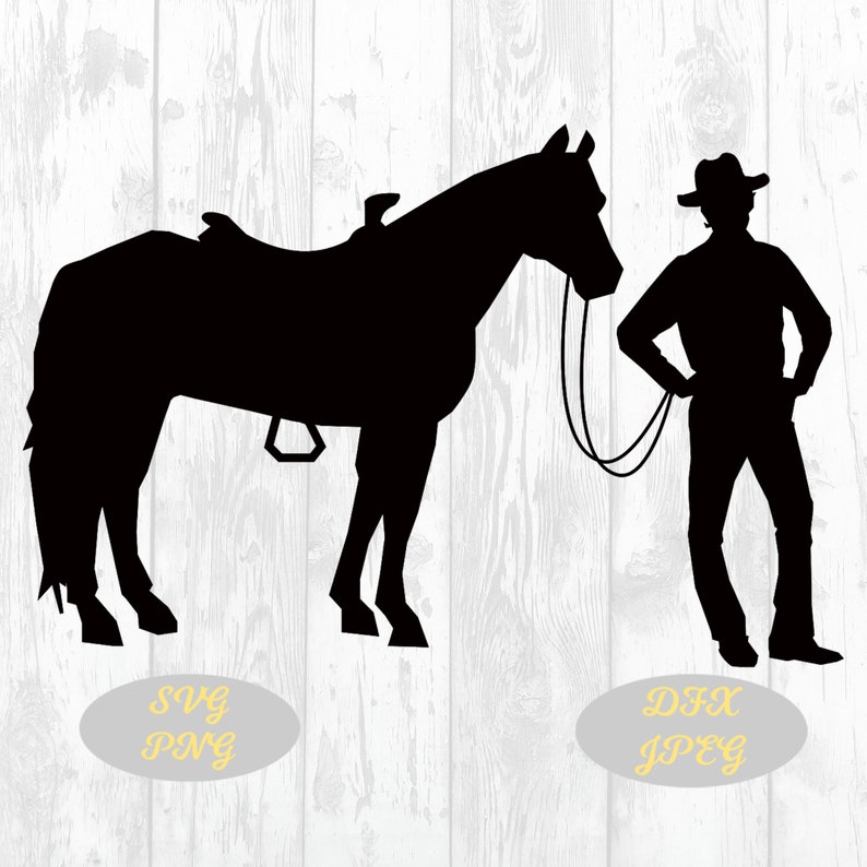 Western Horse Svg, Cowboy, Horse Silhouette, Country, Country Animal ...