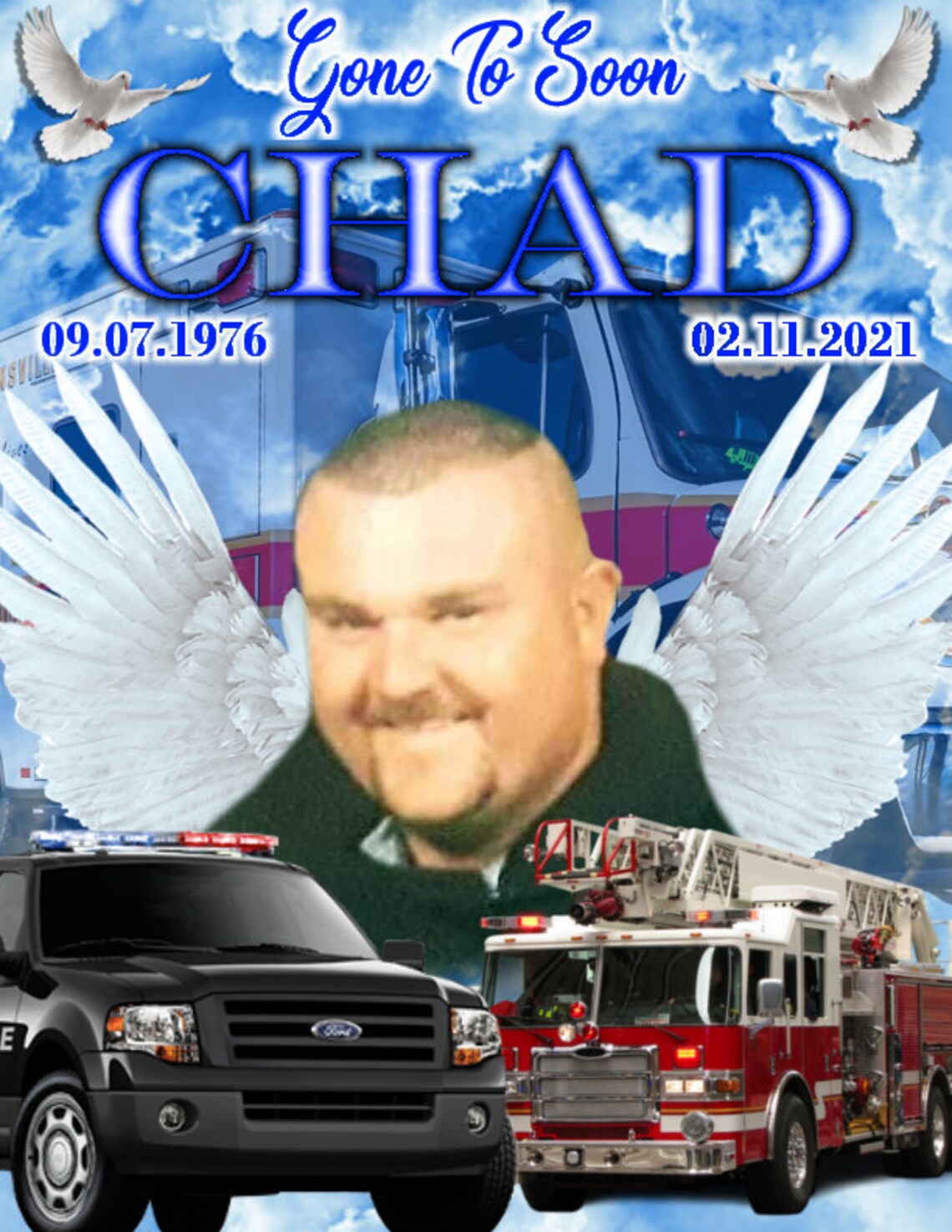 In Memory of Template - Etsy