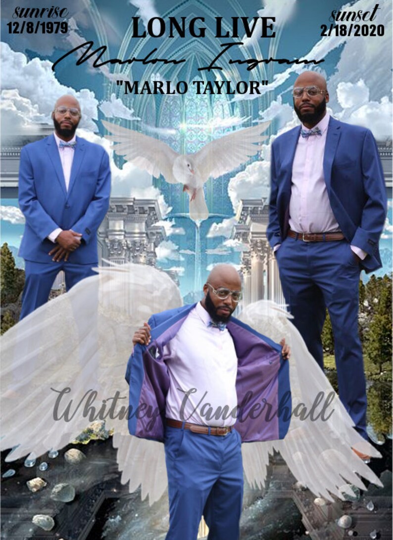 In Memory of Template - Etsy