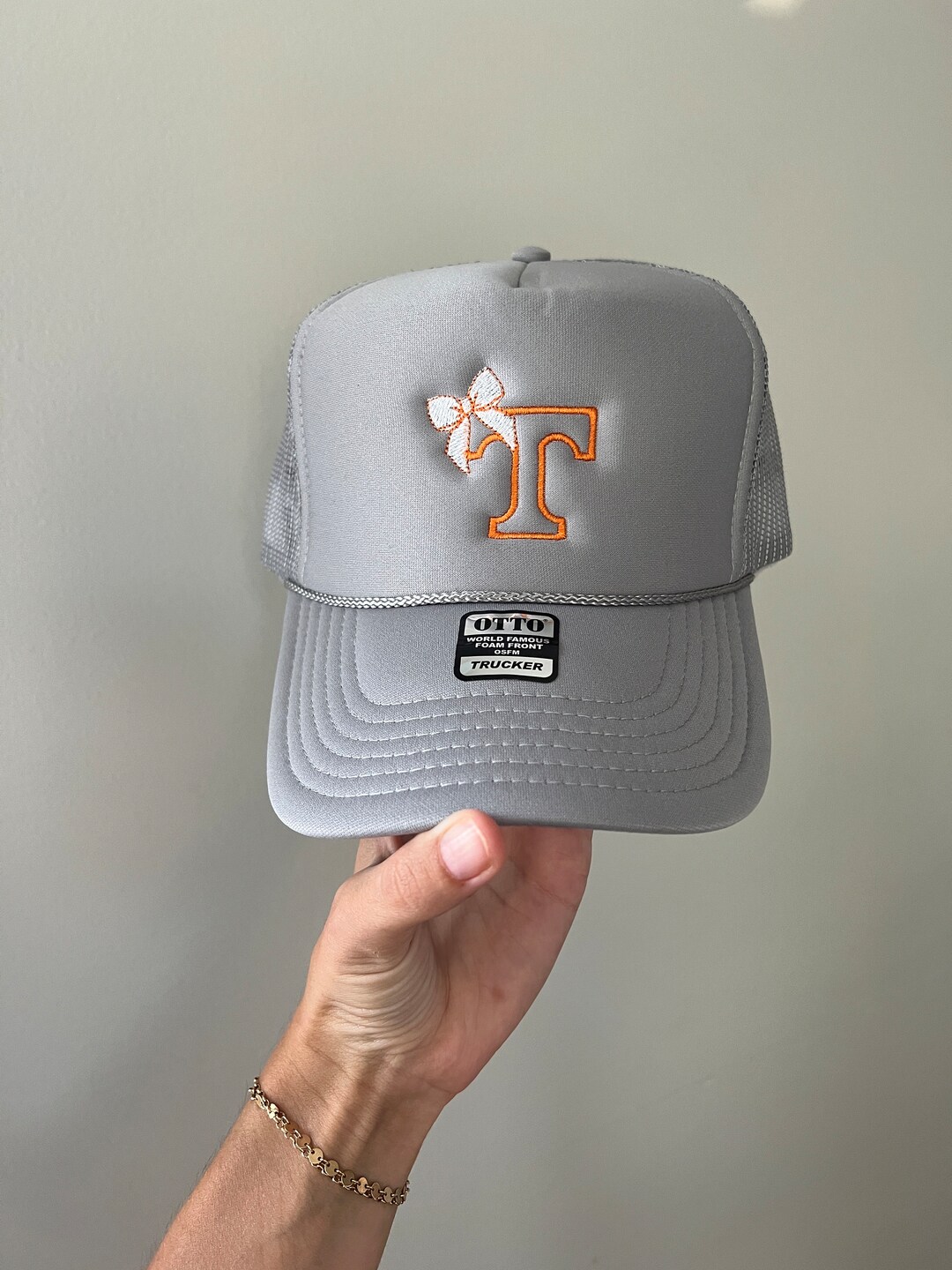 VOLS SEC HAT Custom Foam Trucker Hat Otto Trucker 5 Panel Custom Foam ...