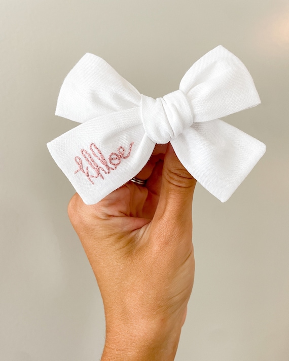 Simple Name Bow Custom Name Bow Custom Bow Hand - Etsy