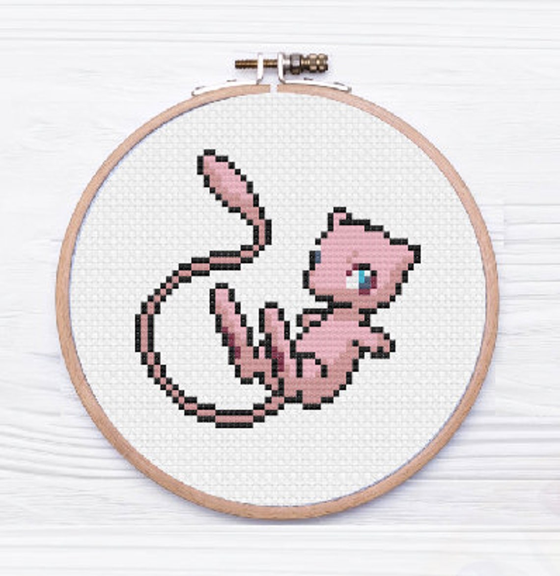Mew, Pokemon - Cross Stitch Pattern PDF - Etsy