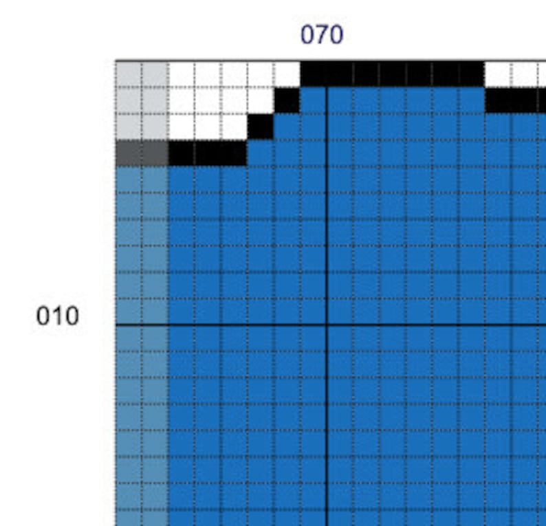 Marge Simpson, the Simpsons - Cross Stitch Pattern PDF - Etsy
