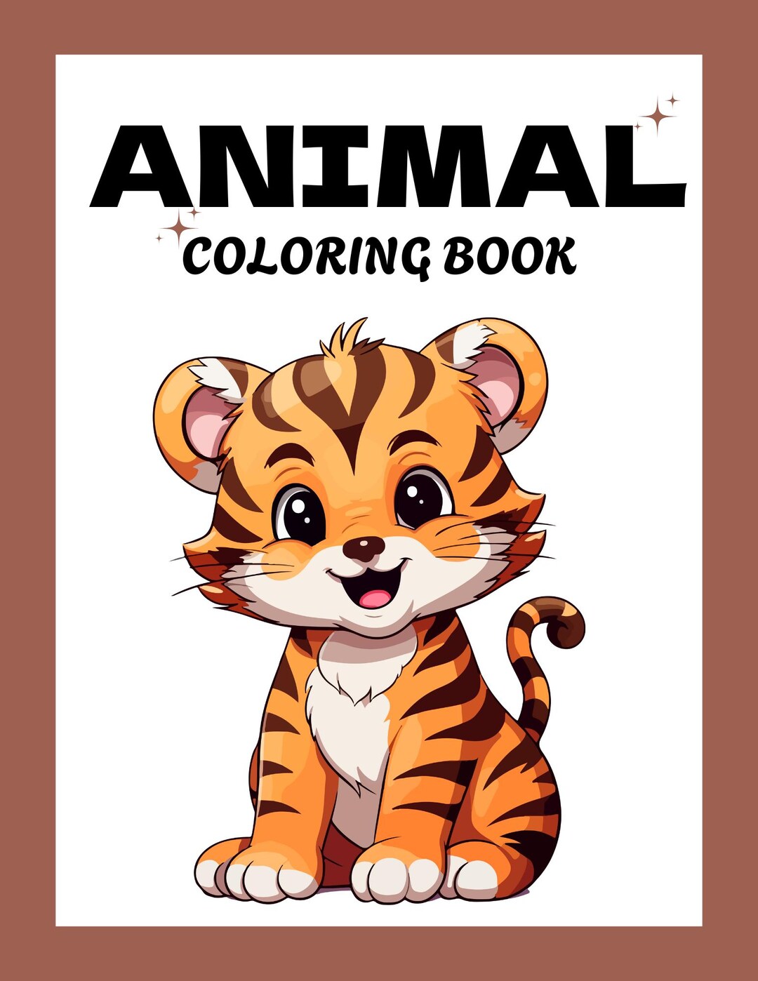 Animal Coloring Book Digital Coloring Fantasy Coloring Coloring Sheets ...