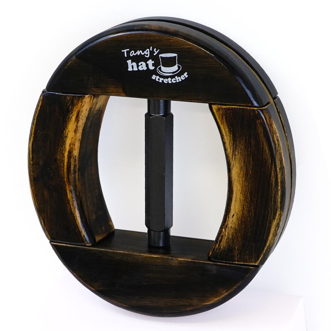 Vintage Hat Stretcher - Handcrafted Wooden Hat Sizer for Men, Fits All ...