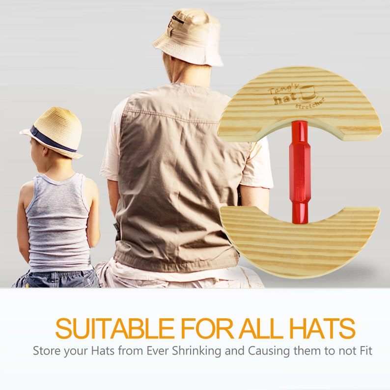 Tang's Cowboy Hat Stretcher - Heavy Duty - One Size Fits All Hat& Three ...