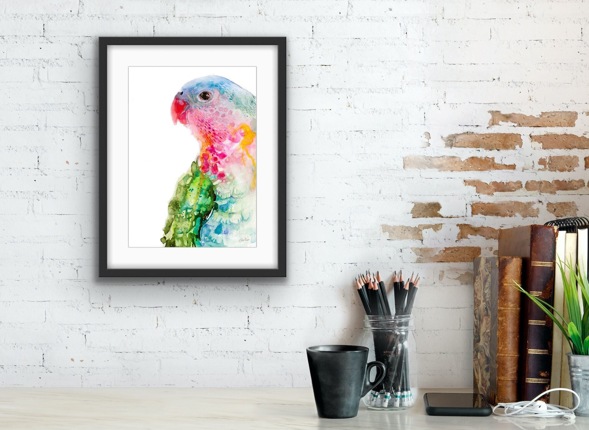 Princess Parrot Watercolour Print: Australian Bird Art - Etsy Australia