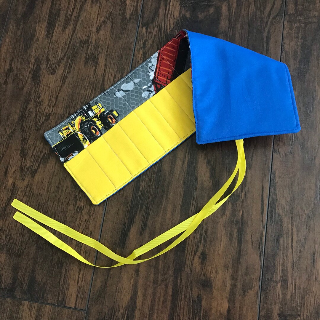 Crayon Roll Coloring Crayon Wrap Accessory Gift for Kids - Etsy