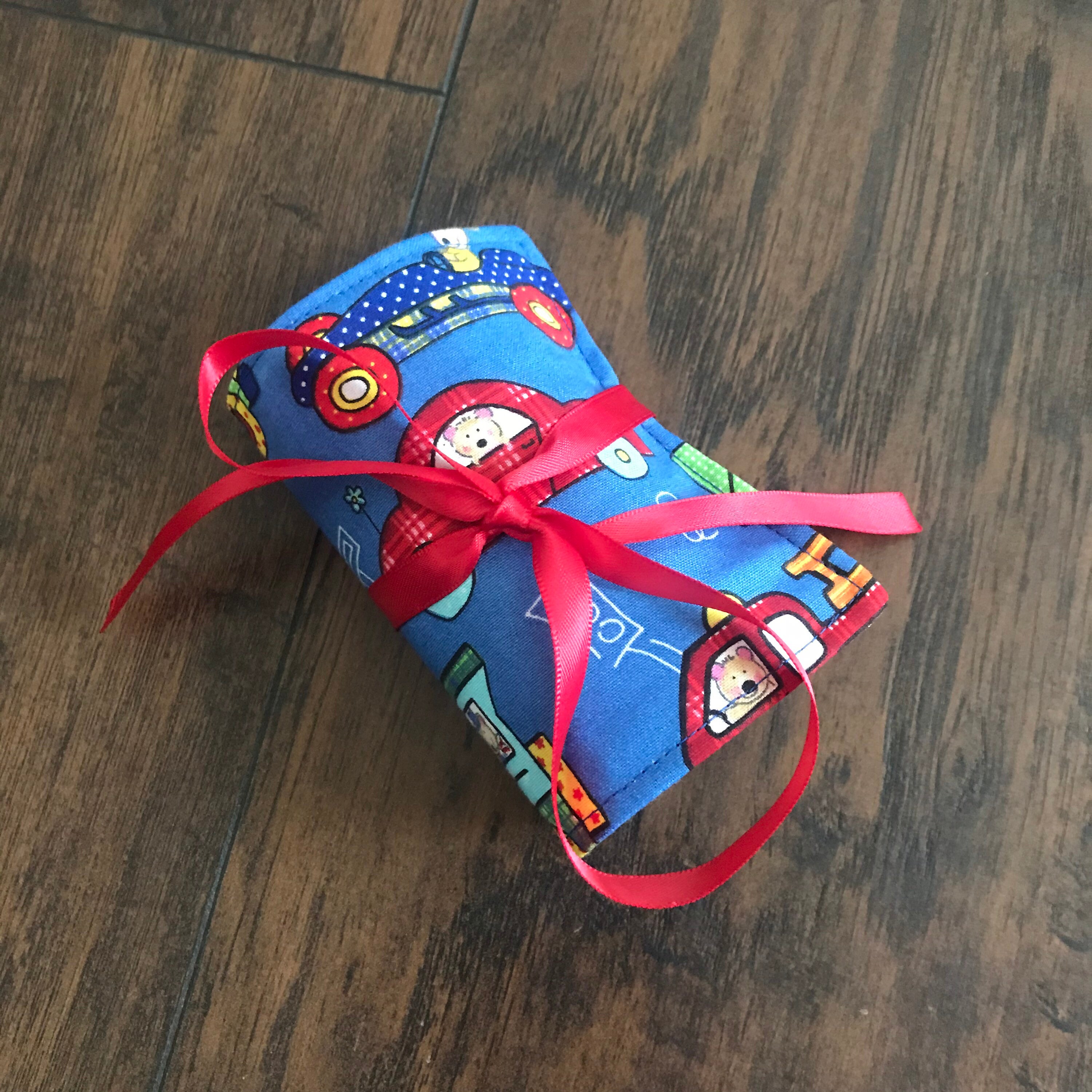 Crayon Roll Coloring Crayon Wrap Cars & Trucks Craft - Etsy