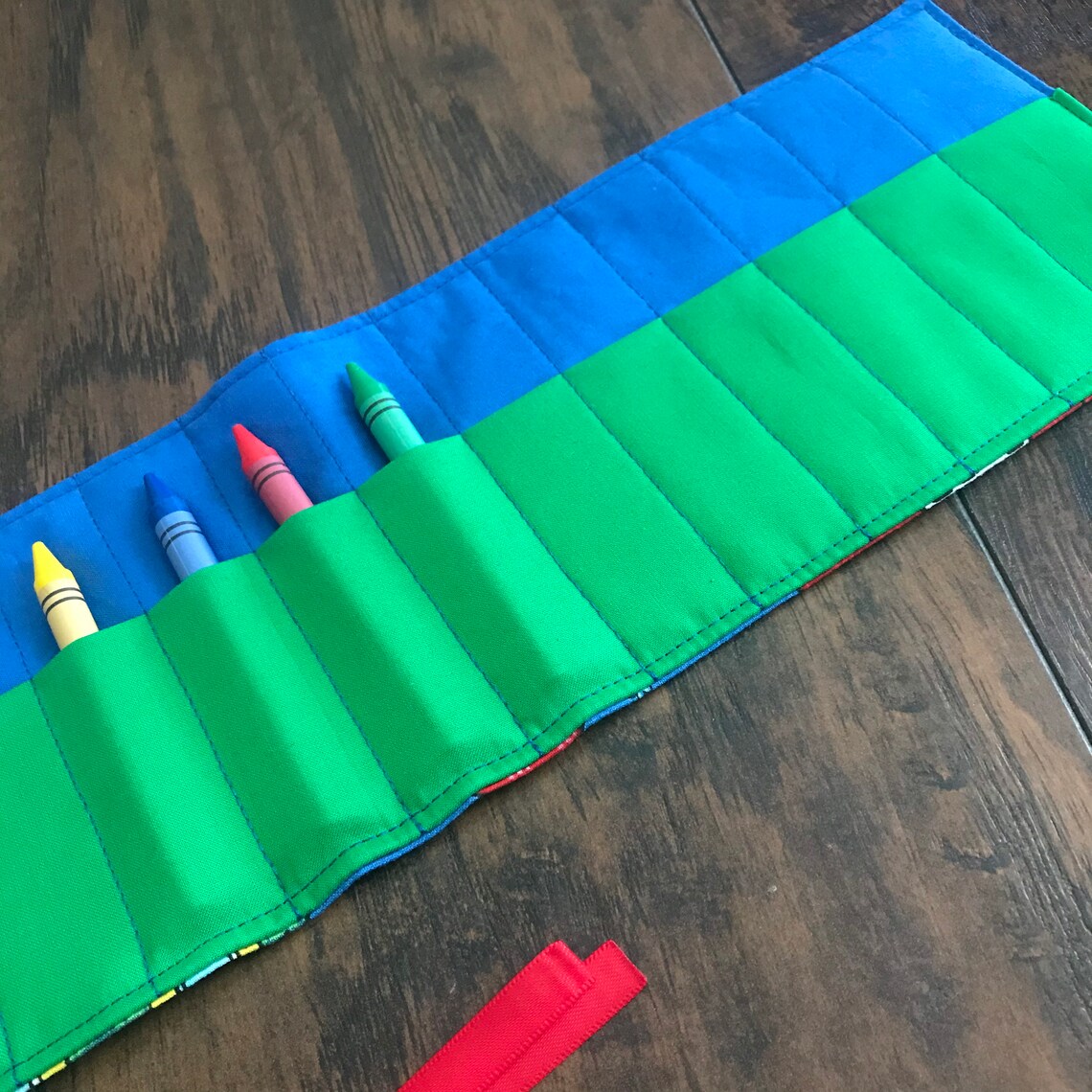 Crayon Roll Coloring Crayon Wrap Cars & Trucks Craft - Etsy