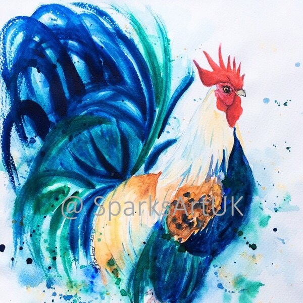 Cockerel - Etsy UK