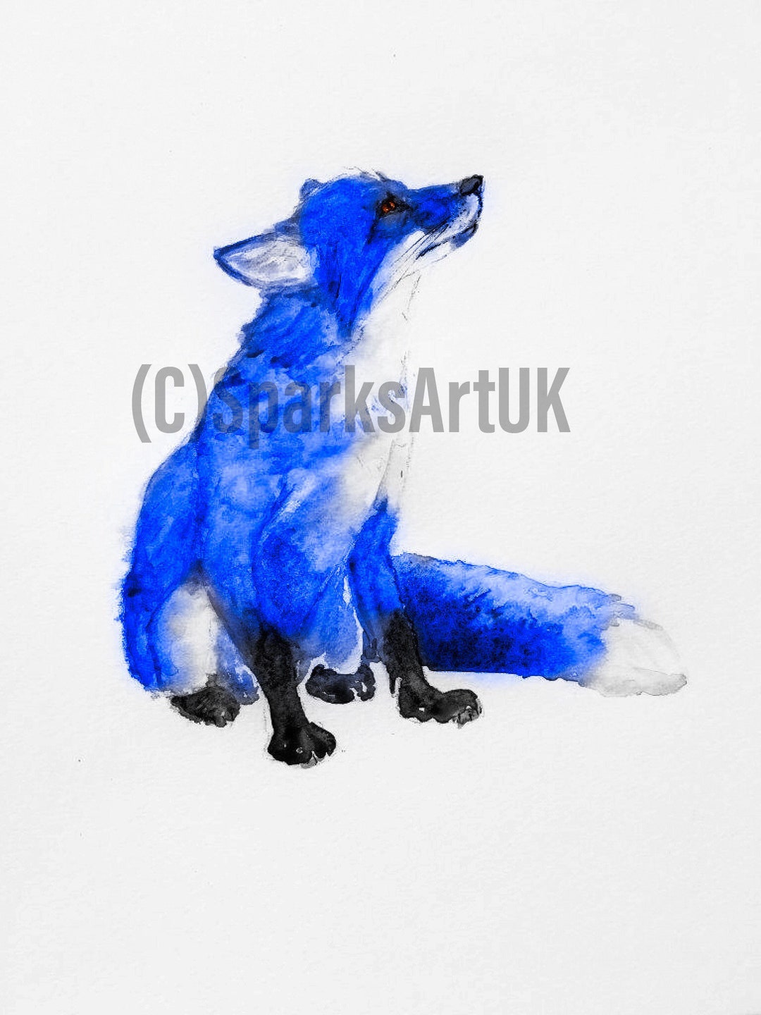 Blue Fox - Fearless Fox LCFC Leicester City FC Blue Foxes King Power ...
