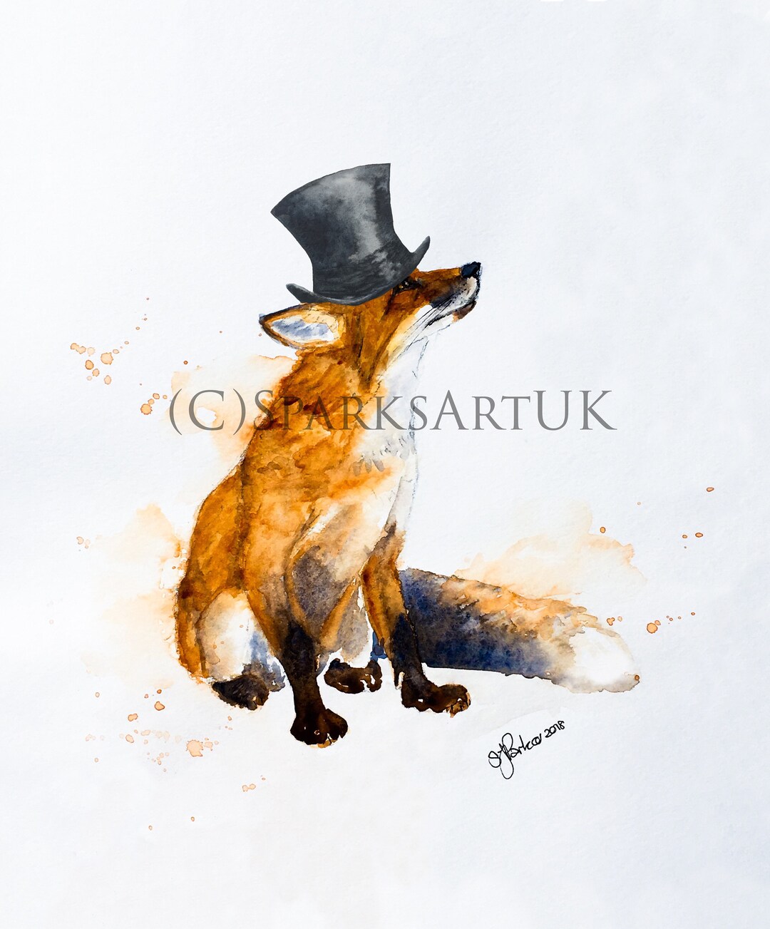 Fantastic Mr Fox Beautiful Fine Art Giclee Print of Original - Etsy