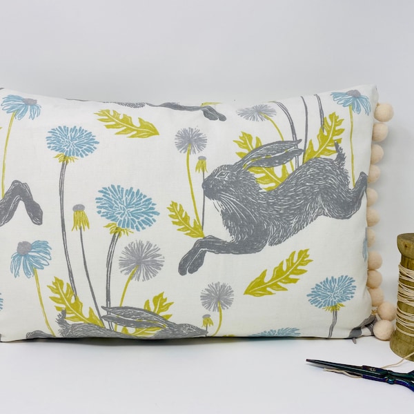 Hare Cushion - Etsy UK
