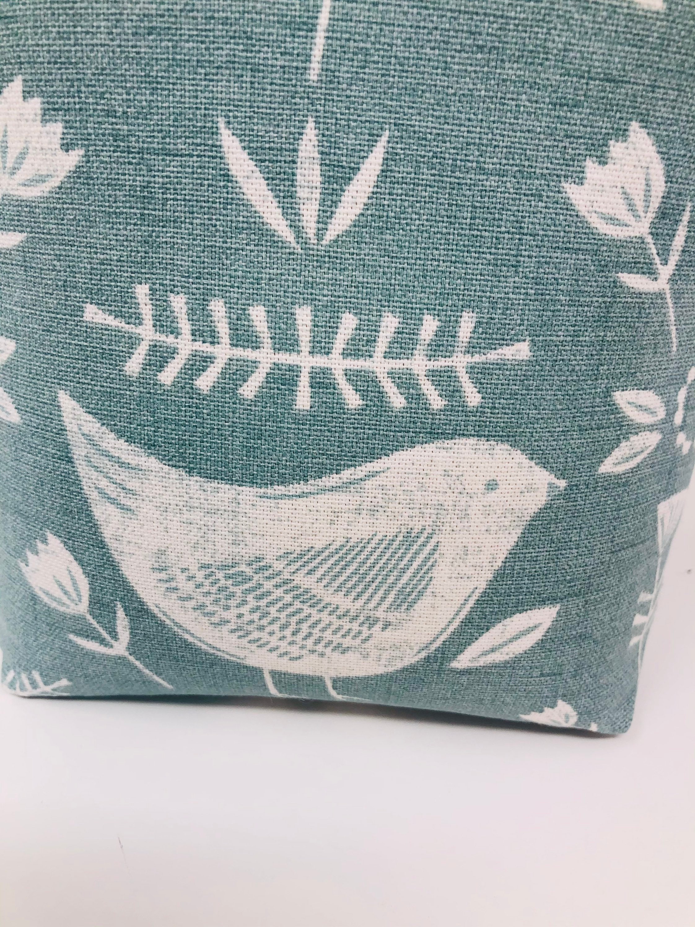Scandi Sea Green Bird Door Stop Bird Print Green Heavy | Etsy UK