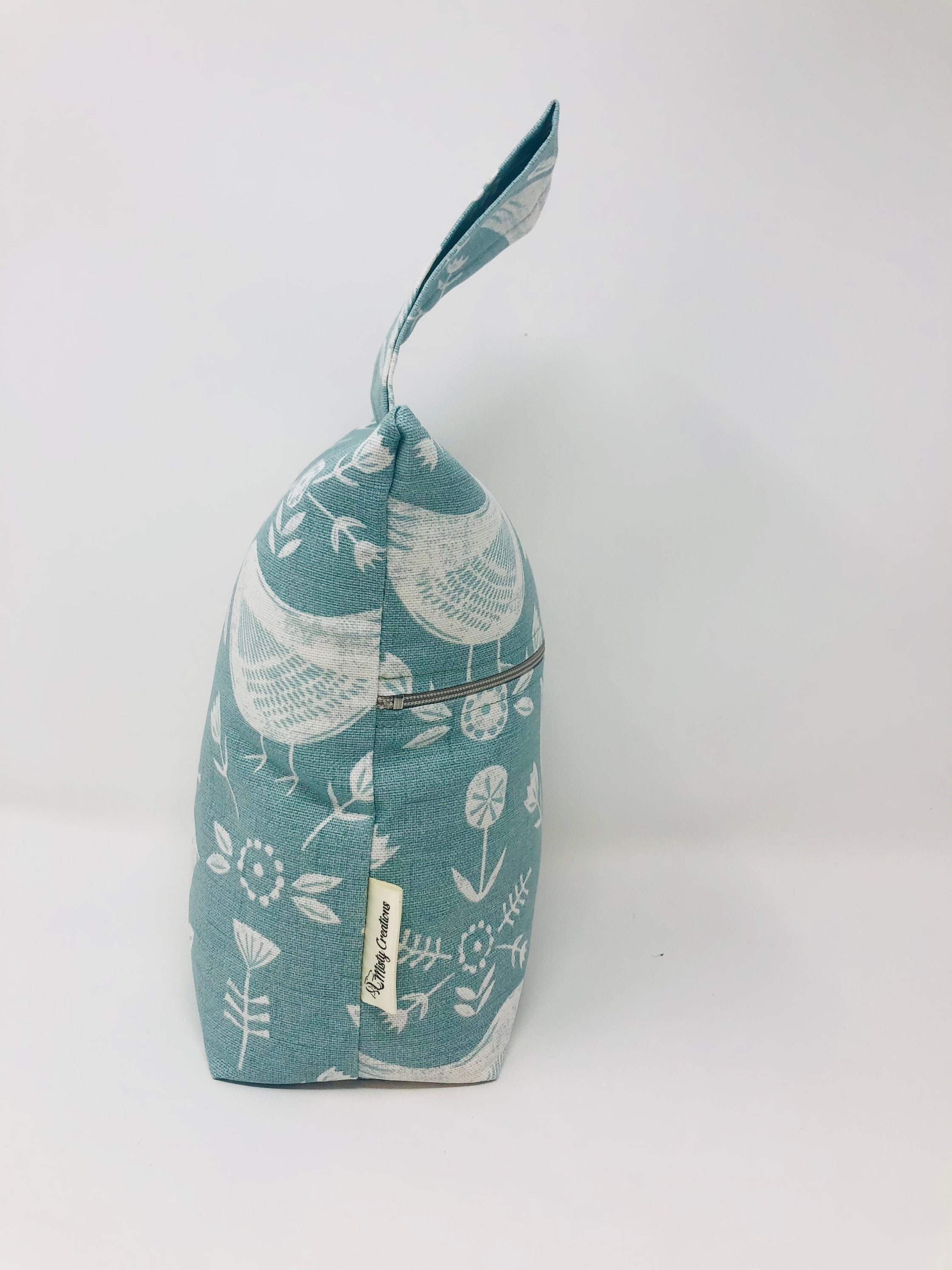 Scandi Sea Green Bird Door Stop Bird Print Green Heavy | Etsy UK