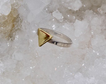 Triangle ring | Etsy