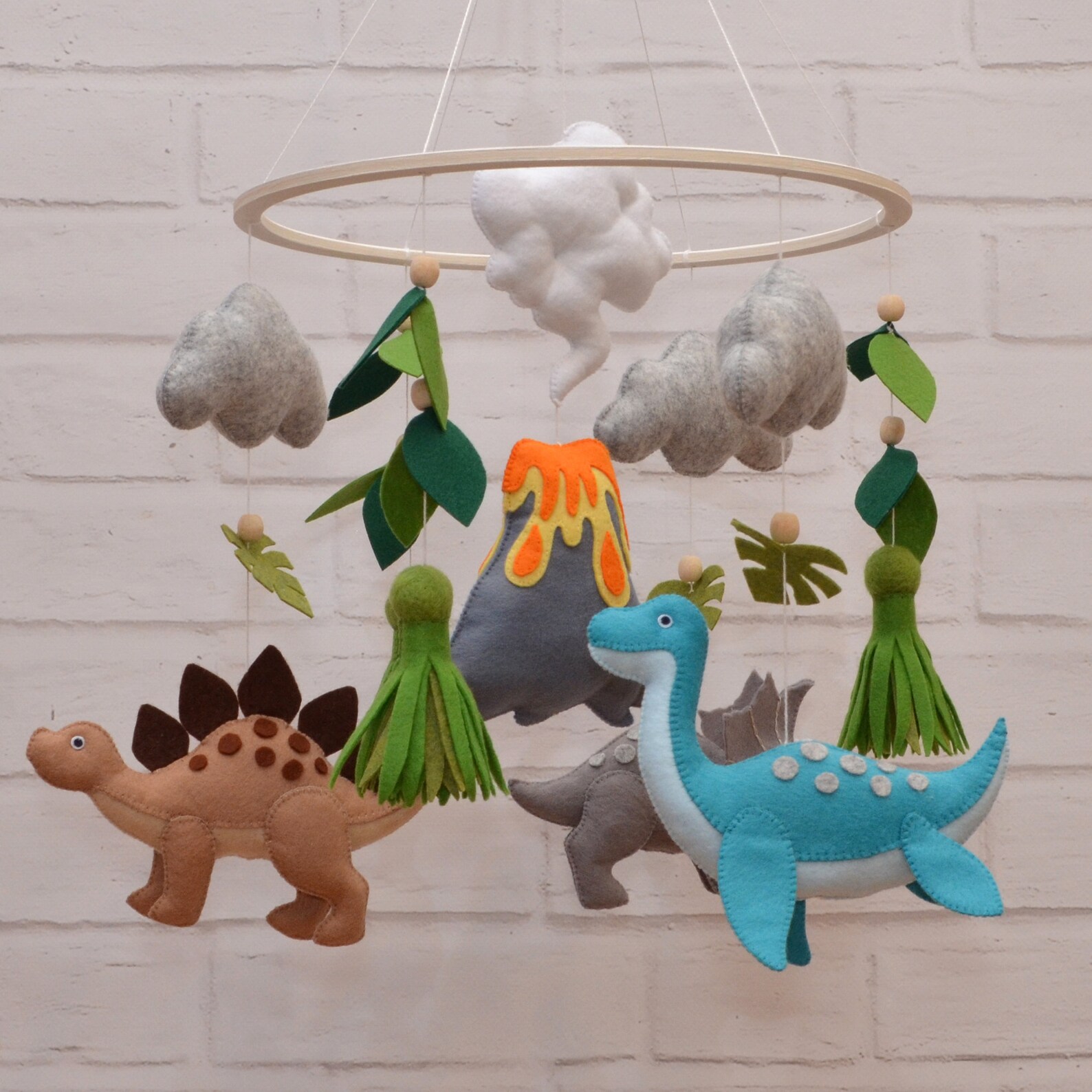 Baby Mobile Dinosaur. Dinosaur Nursery Decor. Crib Mobile. Nursery ...