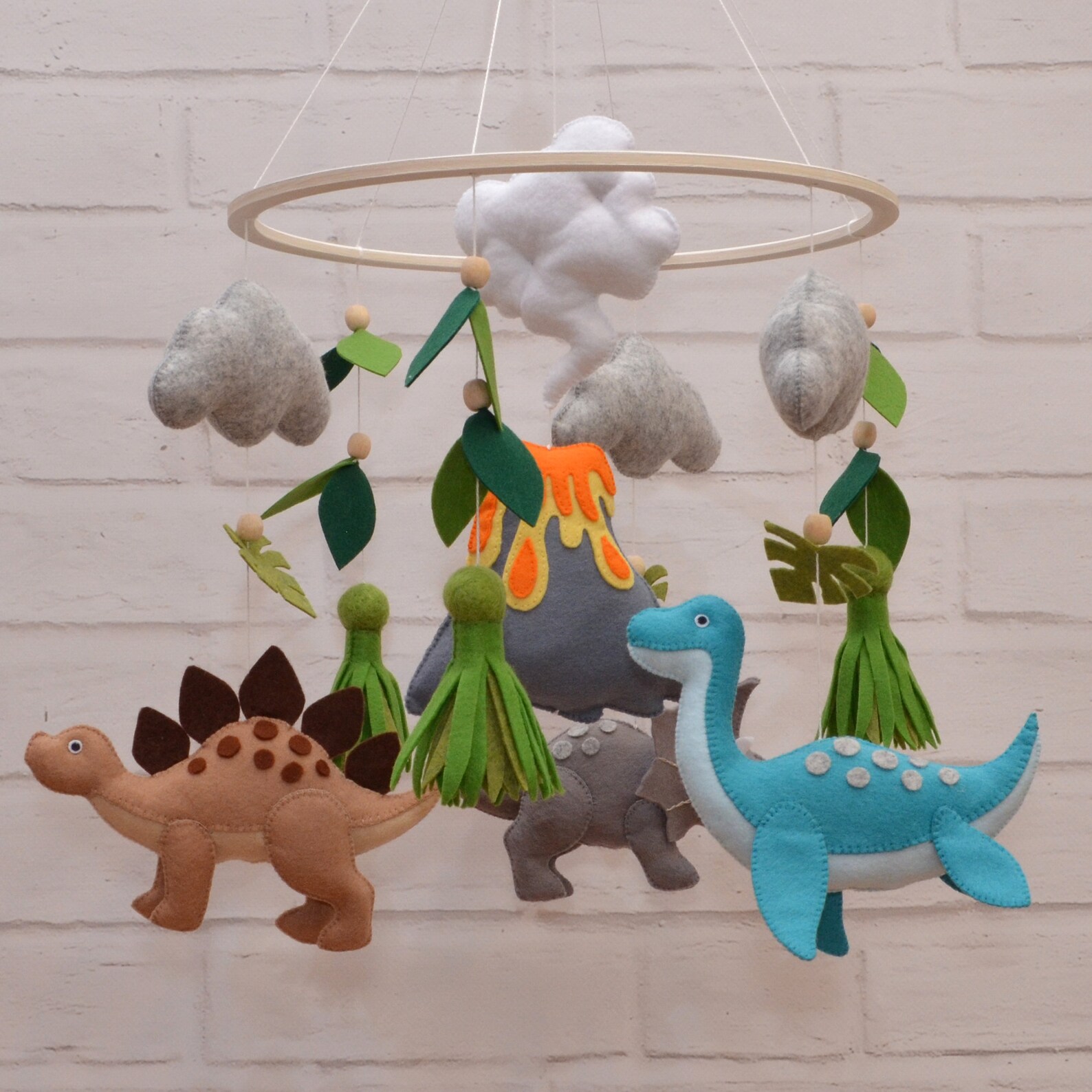 Baby Mobile Dinosaur. Dinosaur Nursery Decor. Crib Mobile. Nursery ...