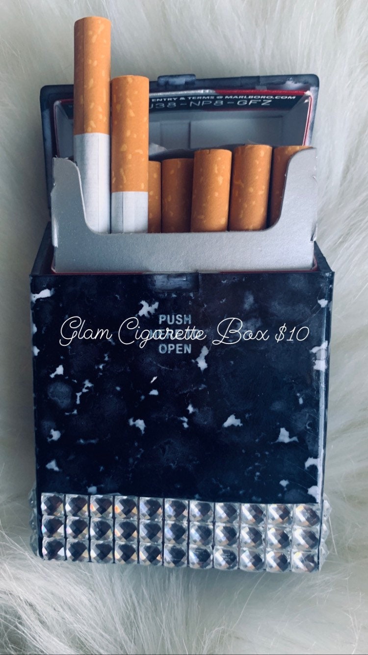 Glam Cigarette Box - Etsy