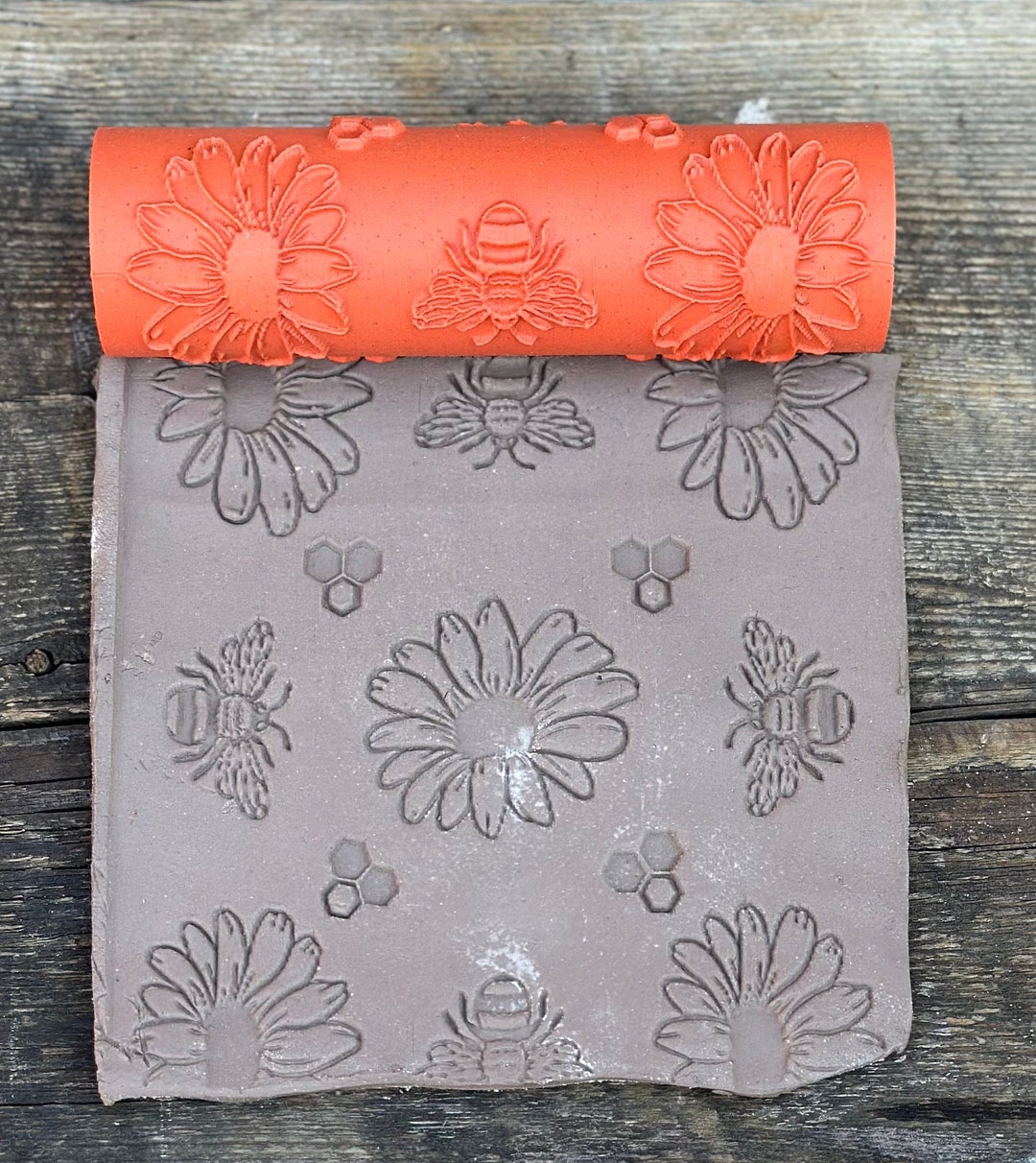 3D Printed Roller, Texture Roller, Pottery Tool, Clay and Dough Tools ...
