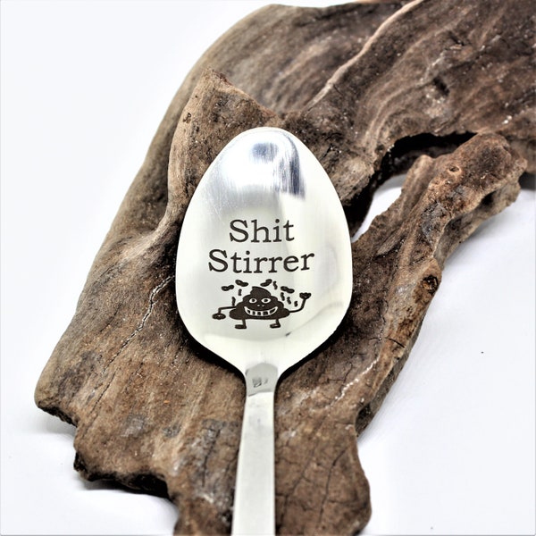 Shit Stirrer Spoon - Etsy