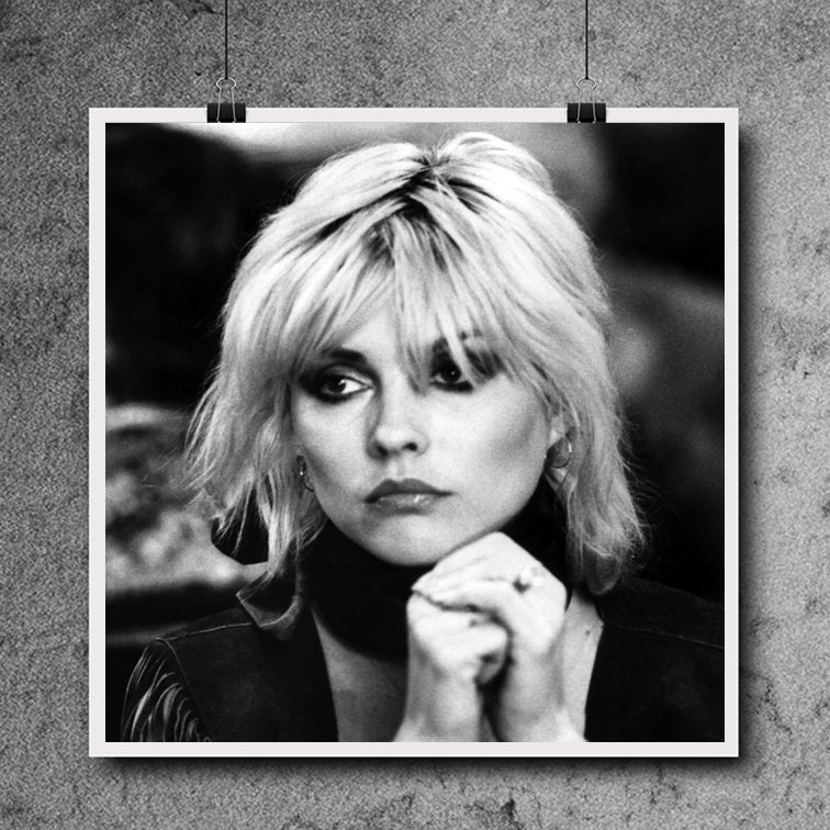 Debbie Harry Print Blondie Music Print Music Poster Black - Etsy