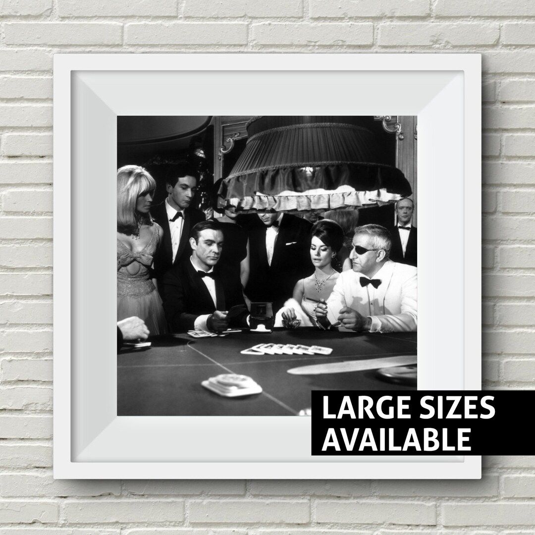 Sean Connery Print, James Bond Print, Black and White Print, Iconic Art ...
