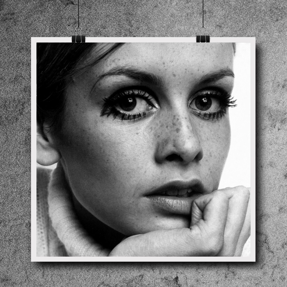 Twiggy Print Twiggy Poster Celebrity Pop Art Celebrity Photo - Etsy UK
