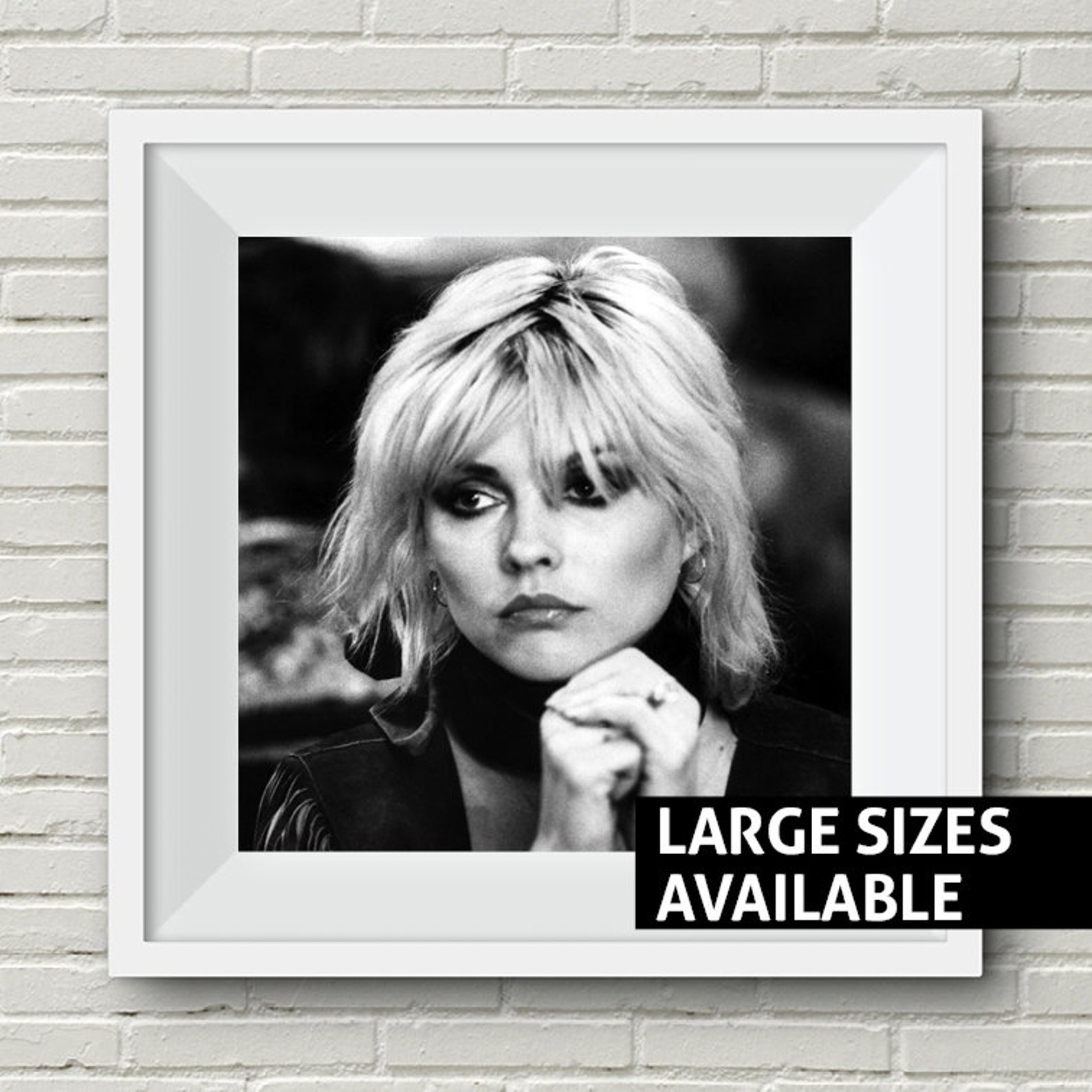 Debbie Harry Print Blondie Music Print Music Poster Black - Etsy UK