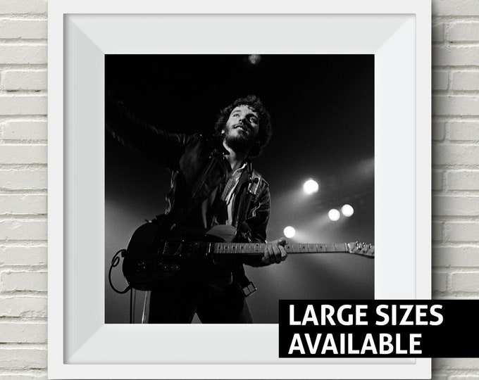 Bruce Springsteen and the E Street Band - Licensed Poster - Etsy UK