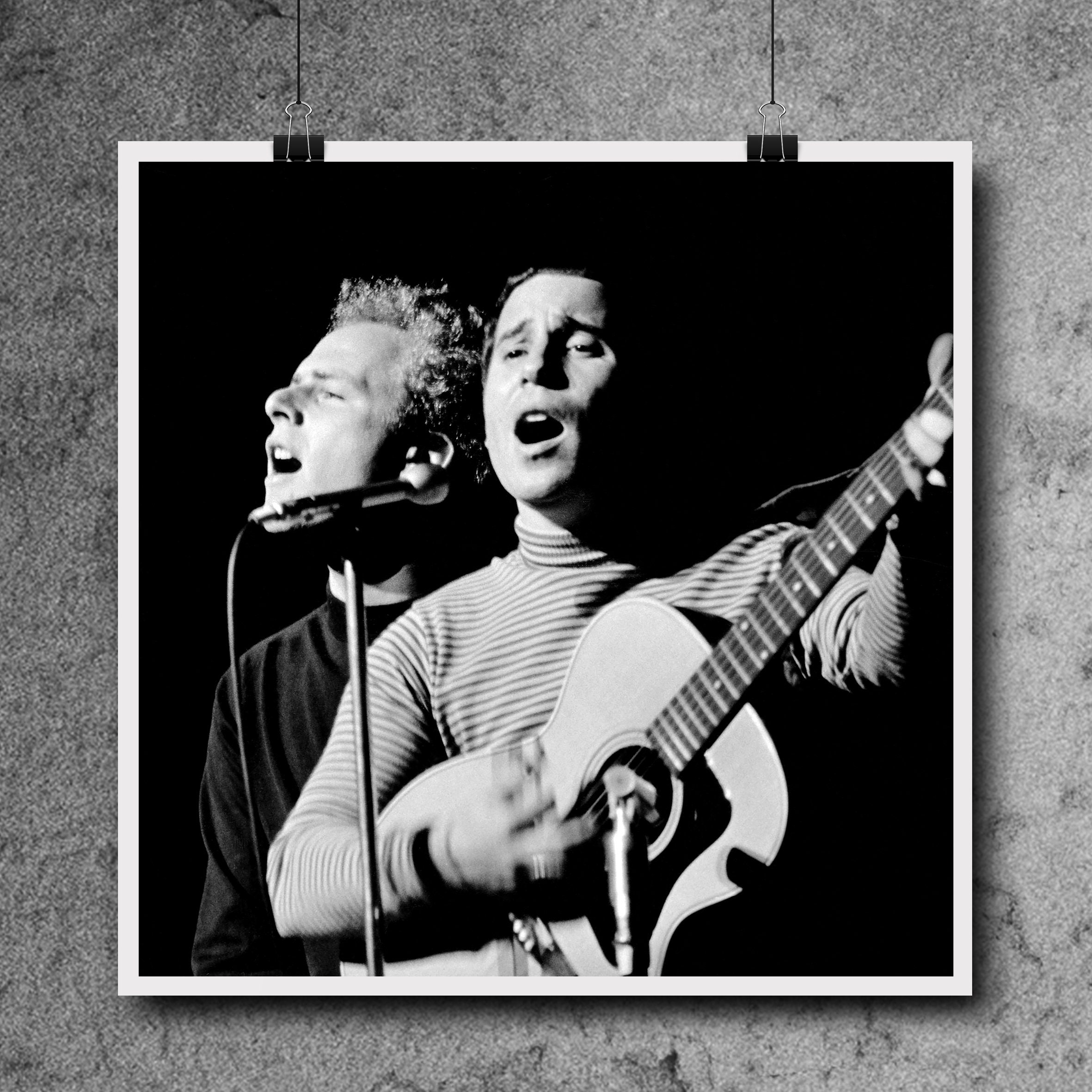 Simon and Garfunkel Print Paul Simon Poster New York Print - Etsy