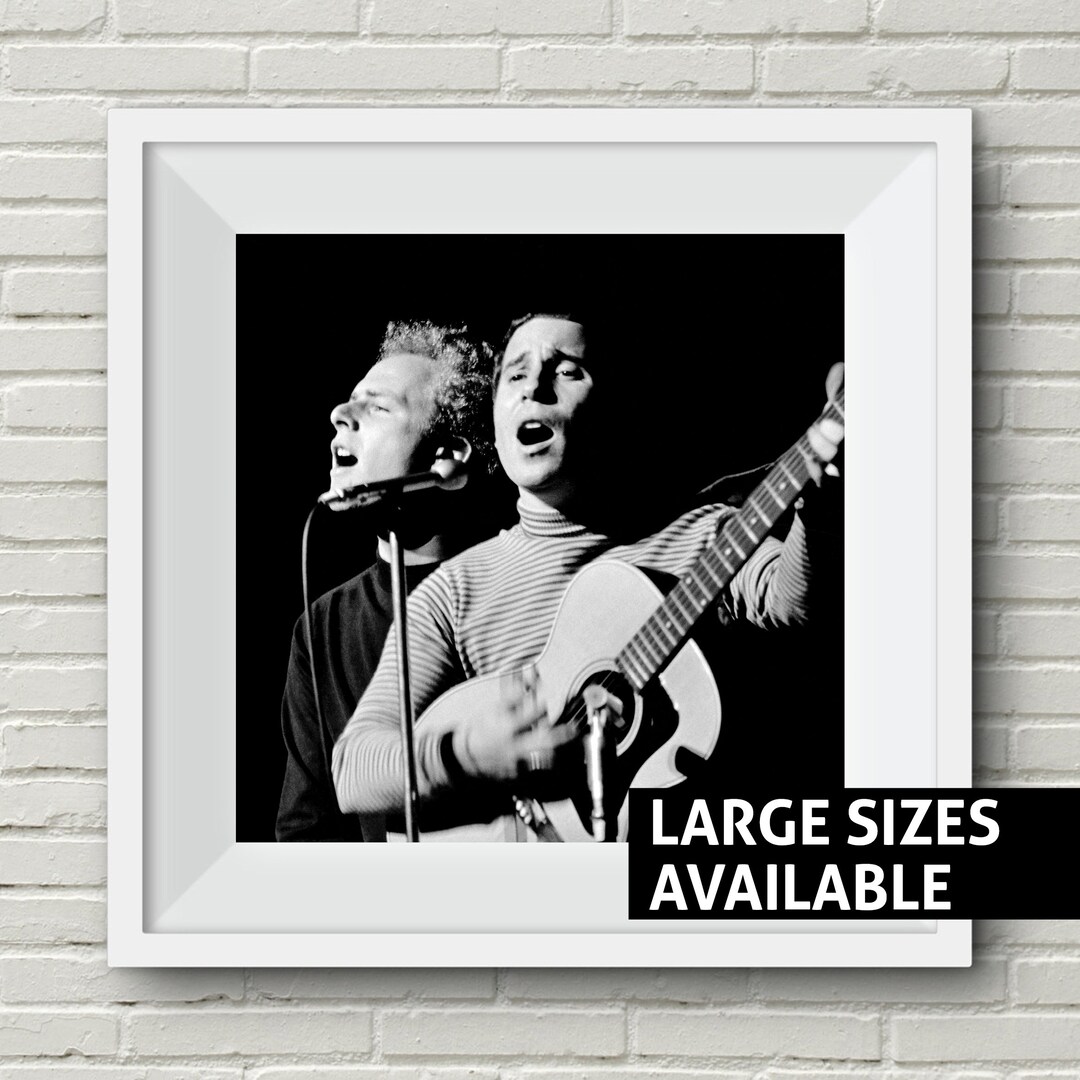 Simon and Garfunkel Print, Paul Simon Poster, New York Print, Art ...