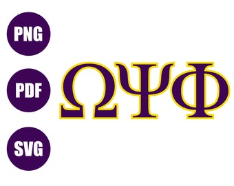 Omega Psi Phi - Etsy