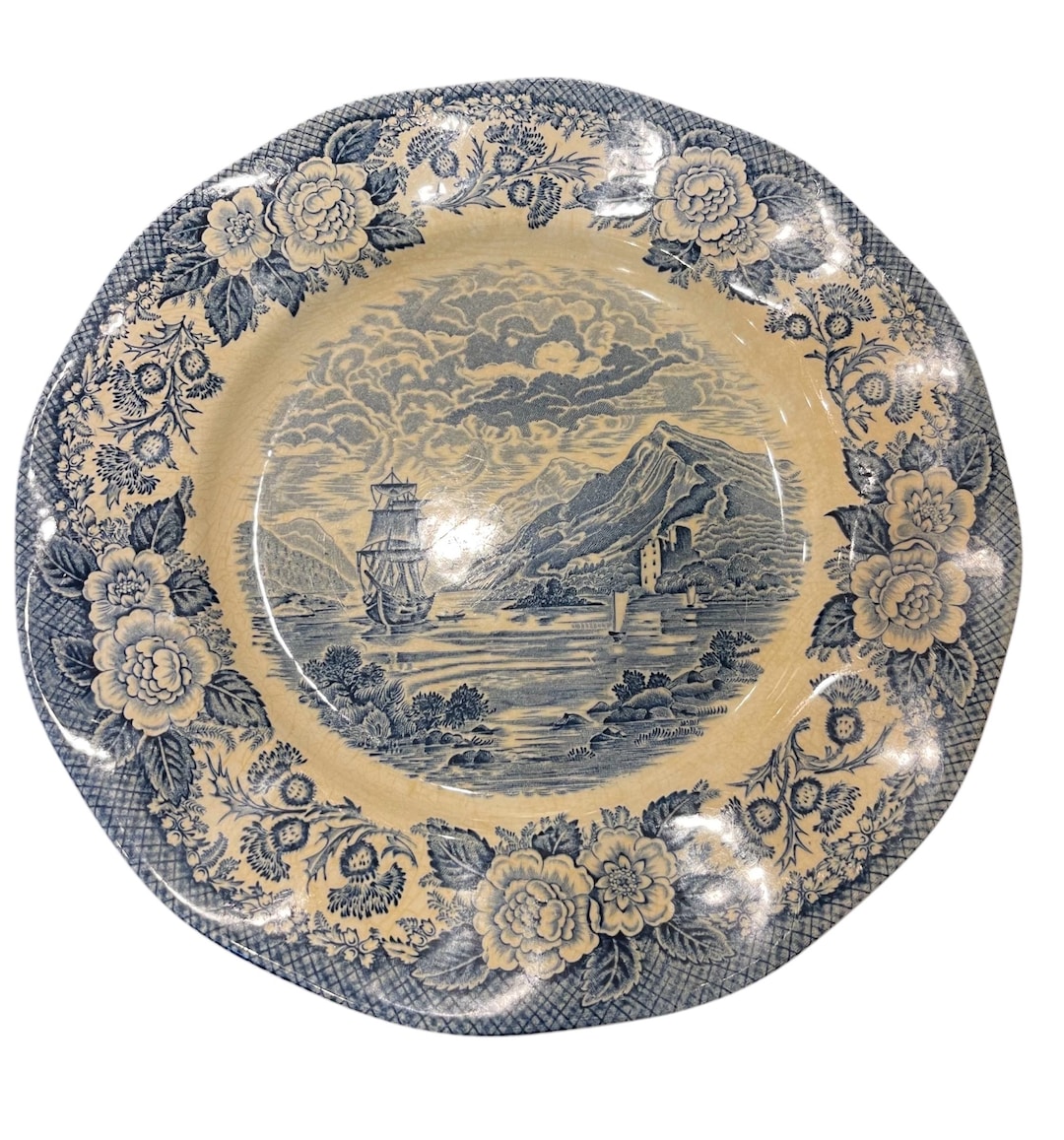 Lochs of Scotland Royal Warwick 10” Plate Made in England - Etsy