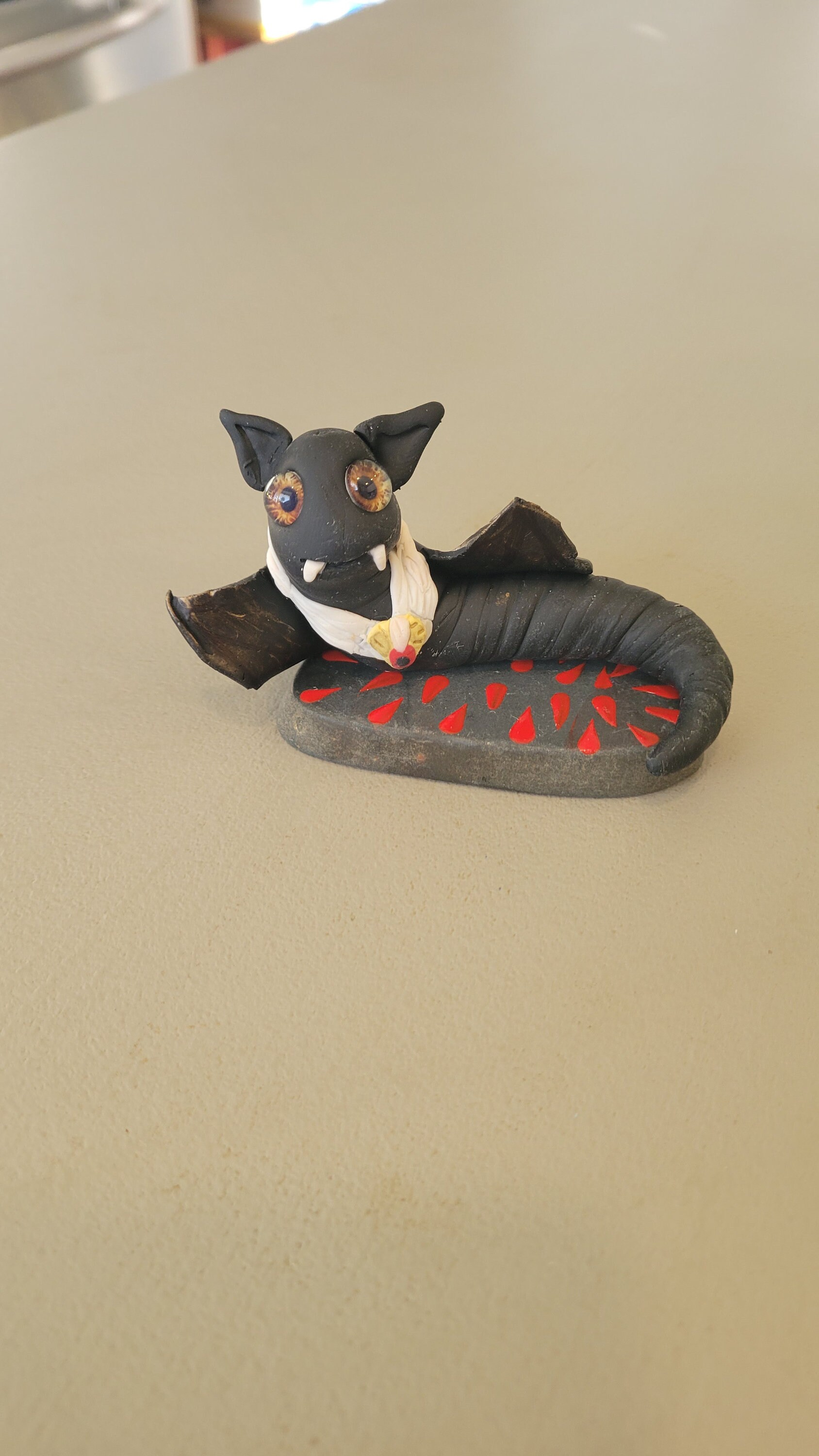 Handmade Custom Polymer Clay Trinket Graden Worm Cottagecore Whimsical ...