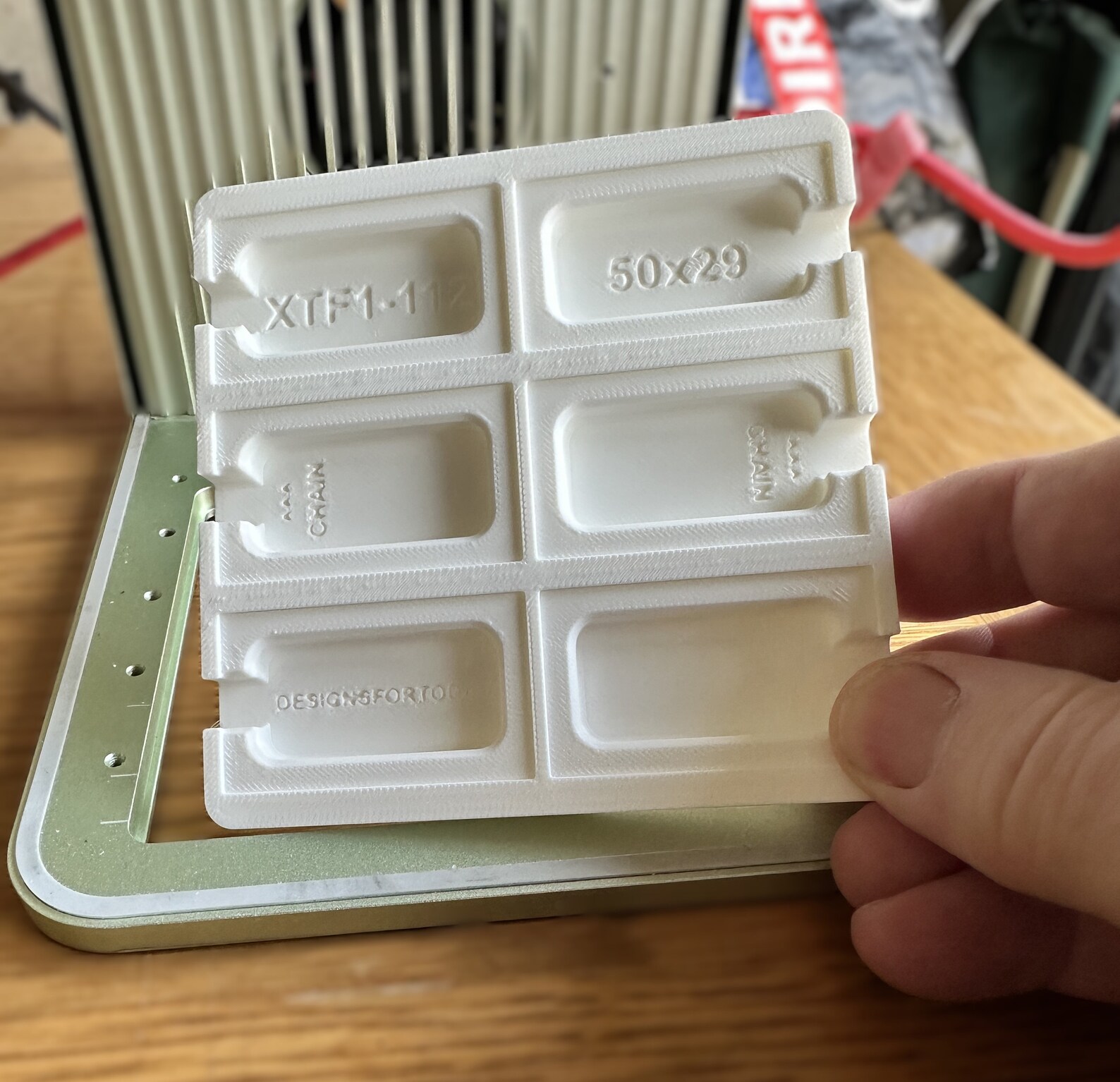XTOOL F1 Jig/fixture for ID Dog Tags - Etsy