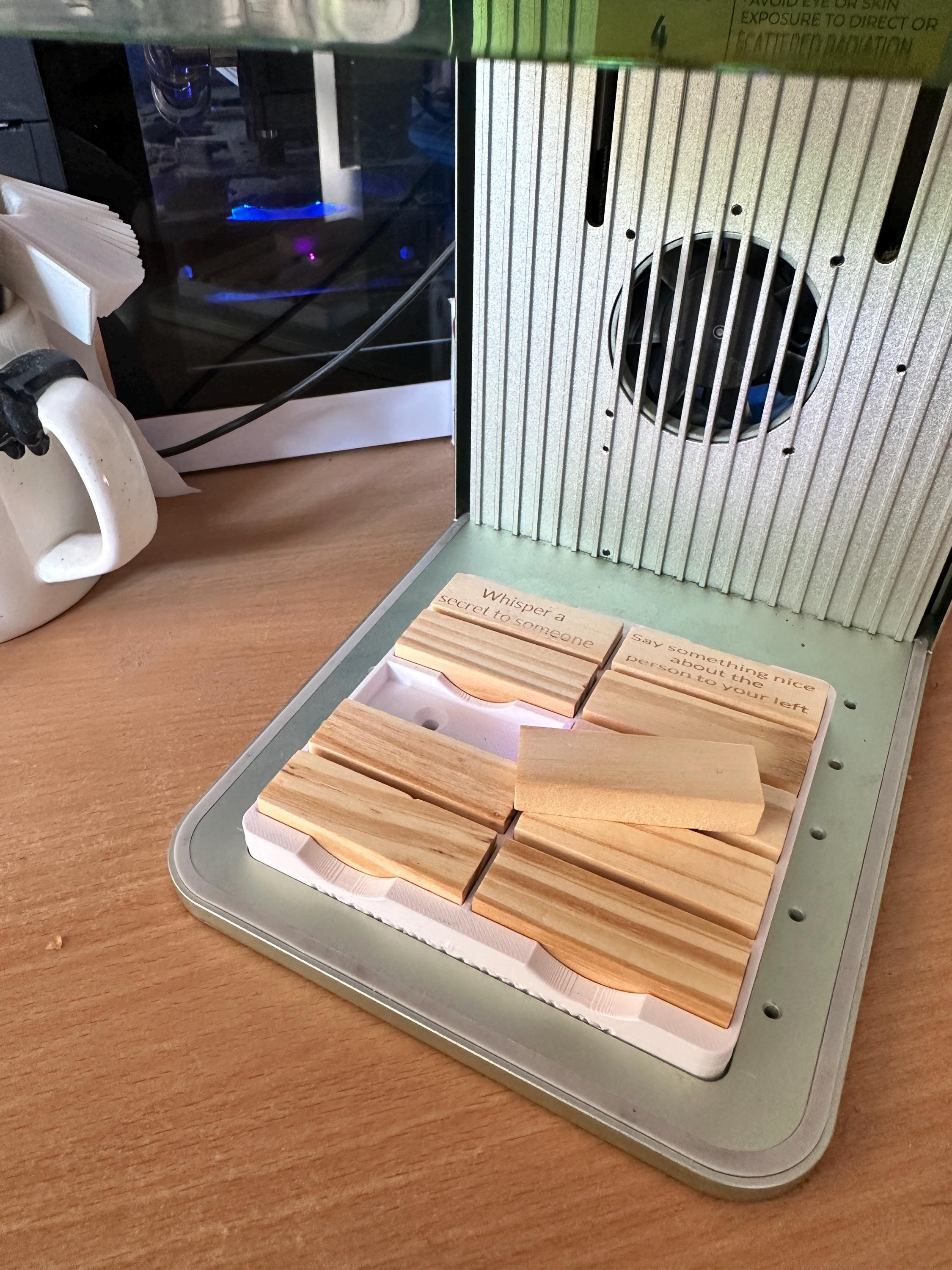 XTOOL F1 and F1 Ultra Jig/fixture for Wooden Blocks Tower Game - Etsy