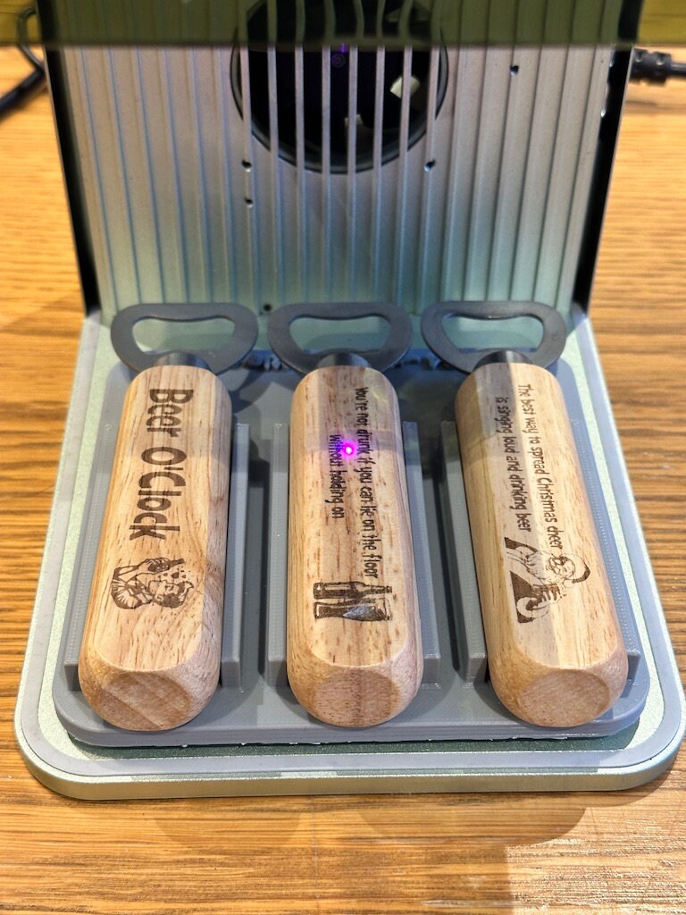 XTOOL F1 Jig/fixture for Wood Handled Bottle Openers - Etsy