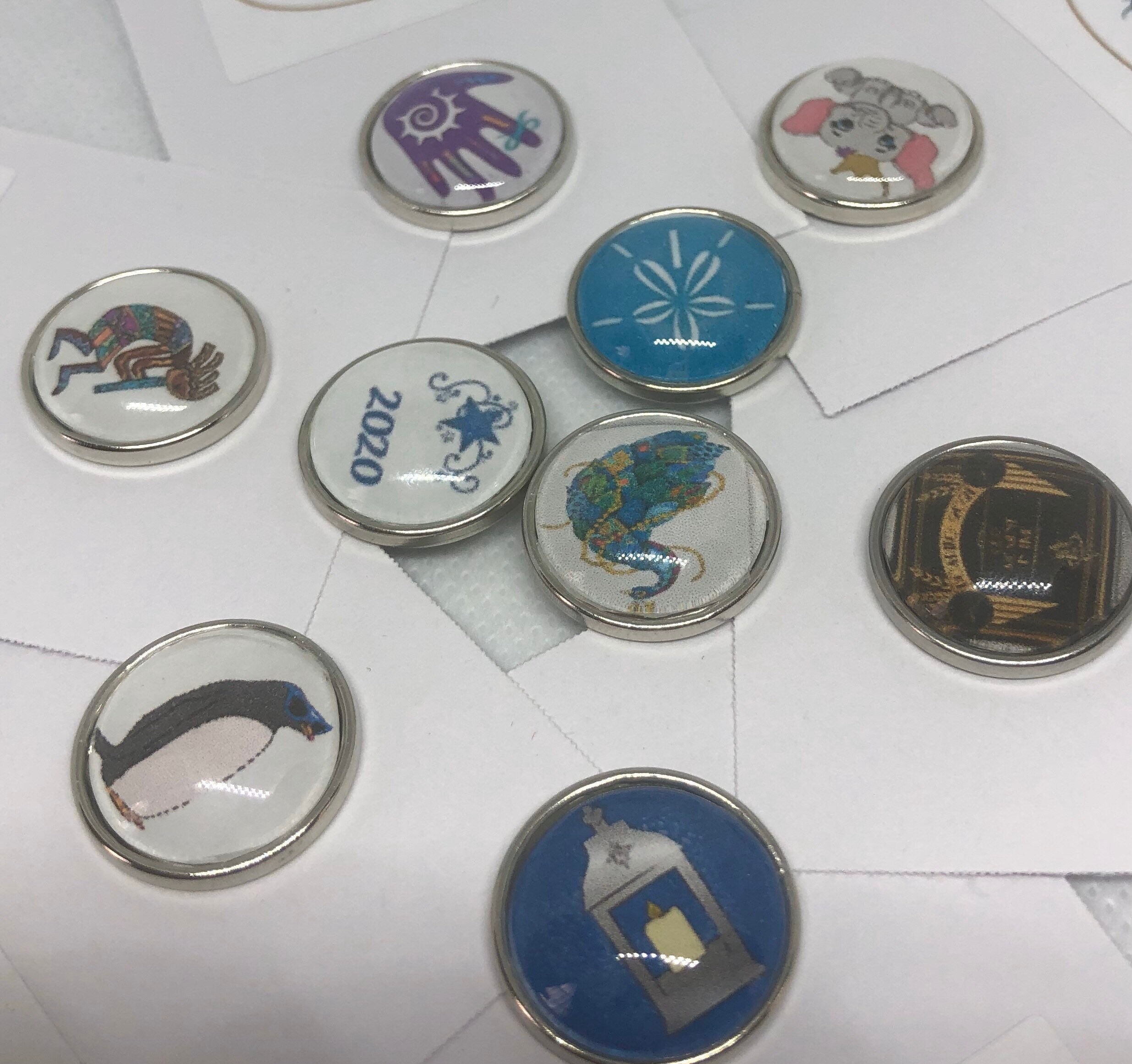 Eastern Star CA Emblem Snaps - Etsy