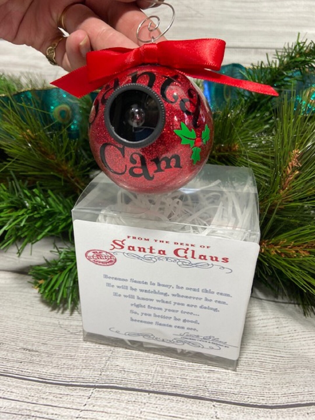 Santa Cam. Santa Cam With Santa Note. Personalized Santa Cam. Christmas ...