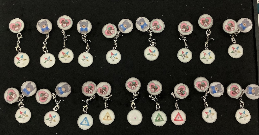 Eastern Star Officer Pins 2025-full Set 18 Pins - Etsy