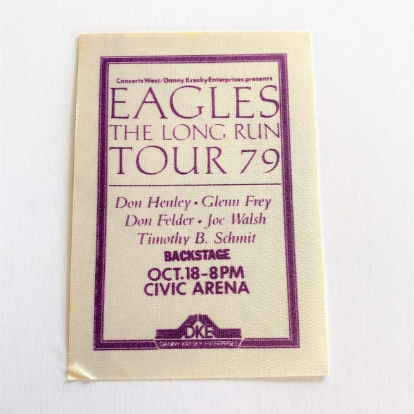 Backstage Passes - Etsy